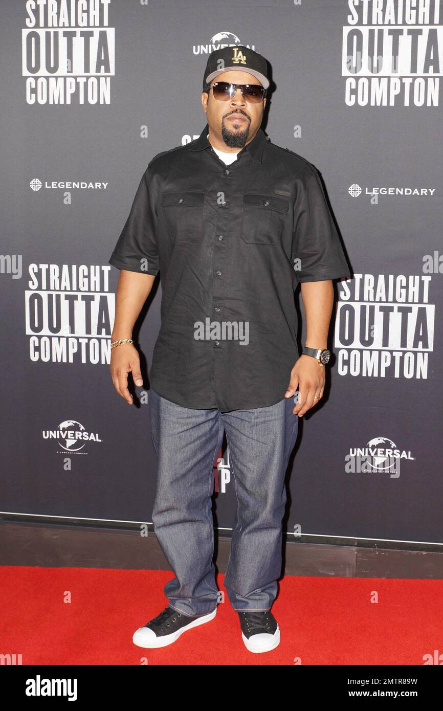 Ice Cube at the Australian premiere of 'Straight Outta Compton' in ...
