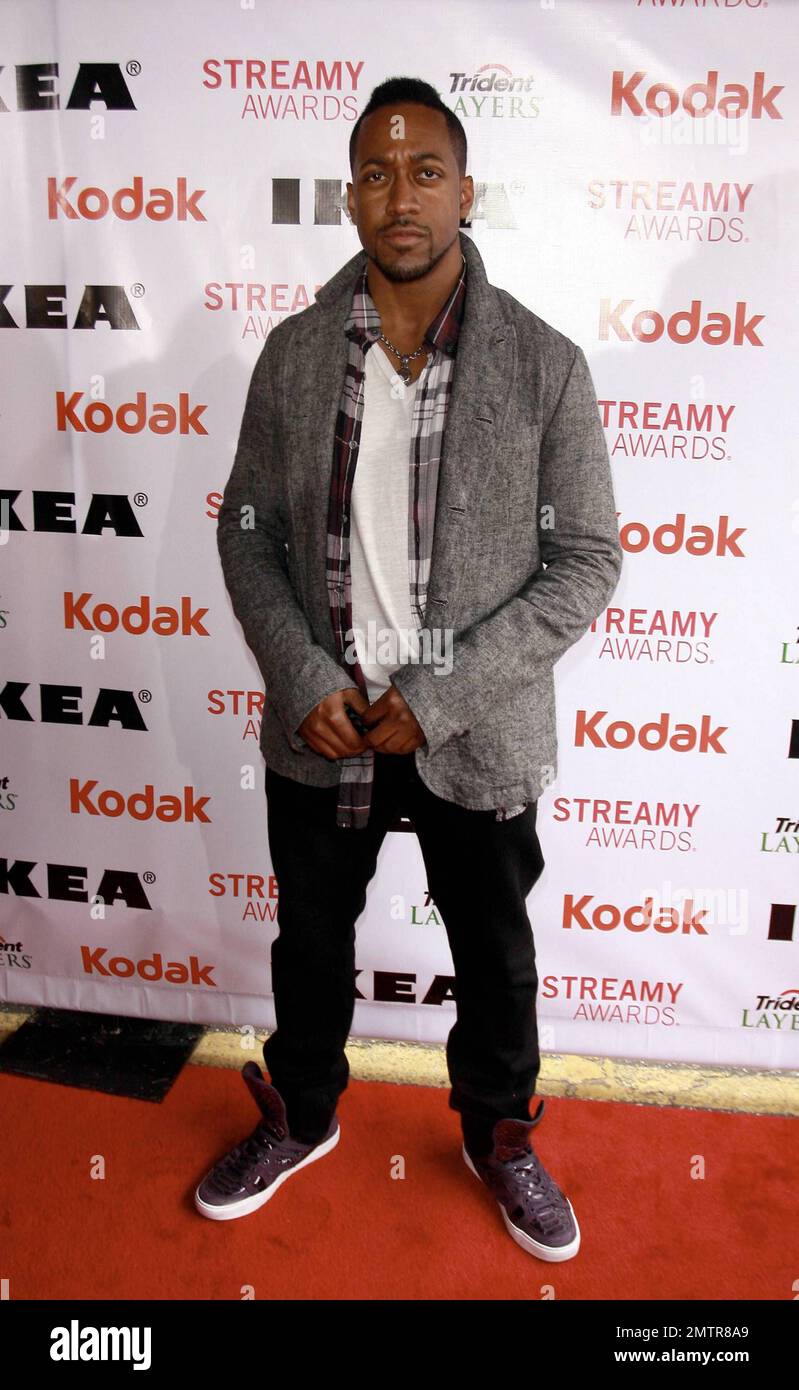 Jaleel White at the 2nd Annual Streamy Awards at the Orpheum Theatre in ...