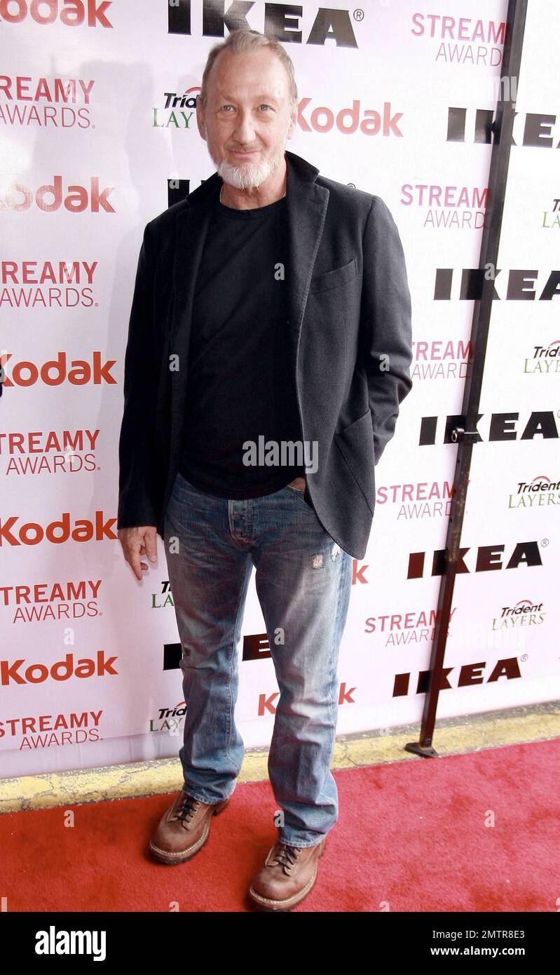 Robert Englund at the 2nd Annual Streamy Awards at the Orpheum Theatre ...