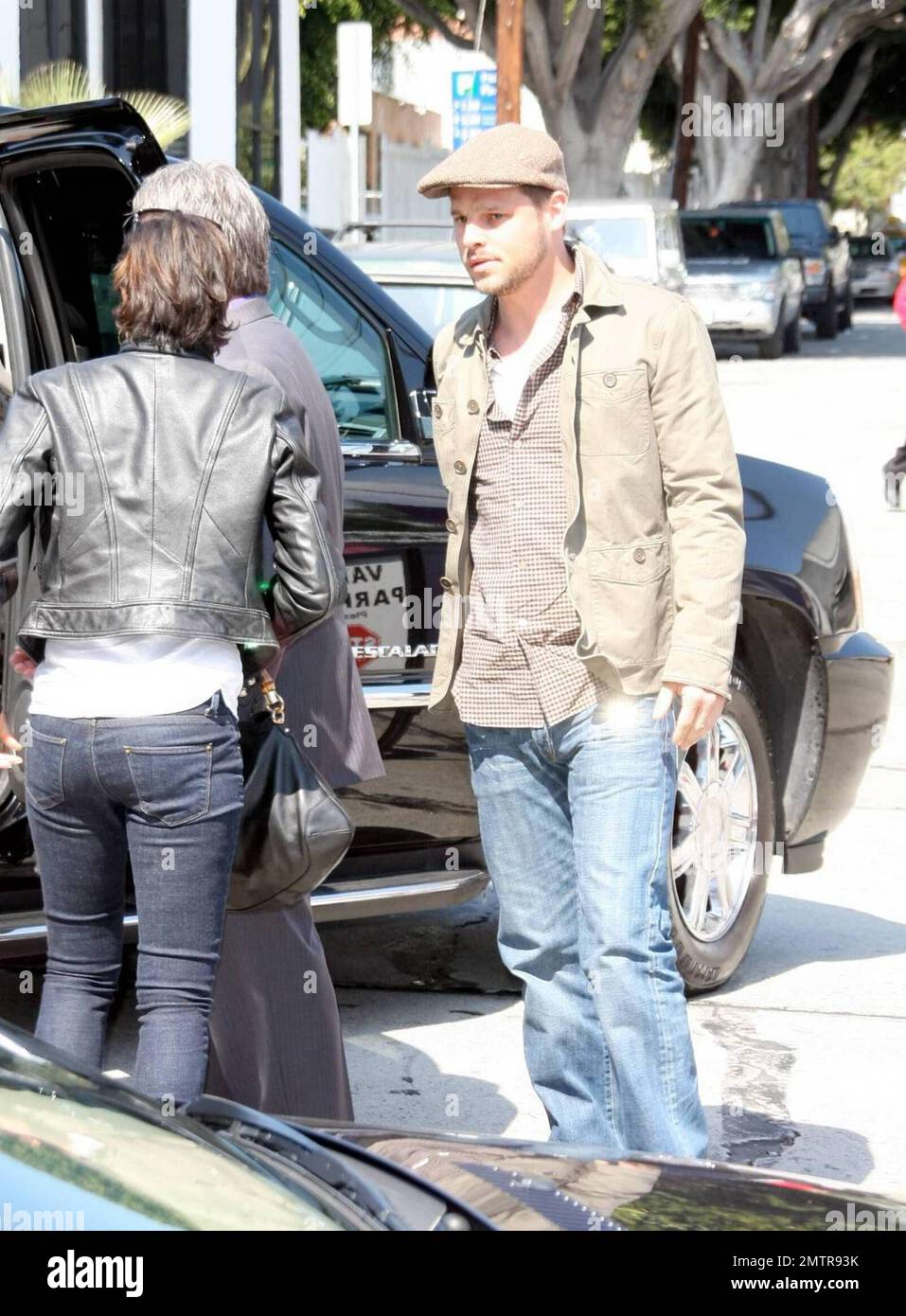 Actor Justin Chambers attends the 7th Annual Stuart House Benefit. Los ...