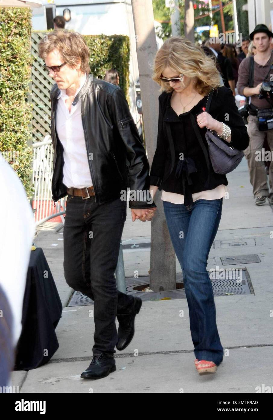 Actor Kevin Bacon and wife, actress Kyra Sedgwick, attend the 7th ...