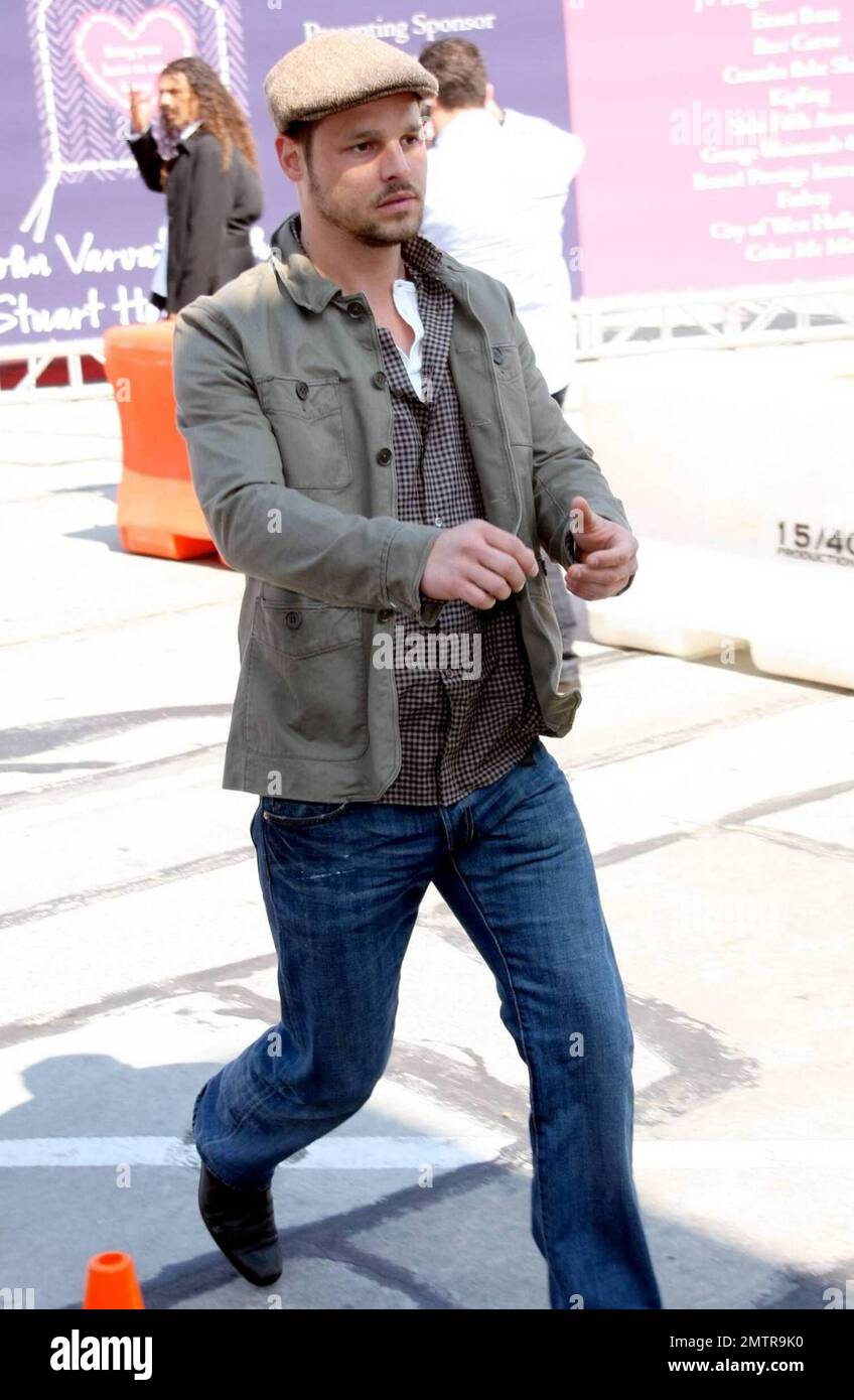 Actor Justin Chambers attends the 7th Annual Stuart House Benefit. Los ...