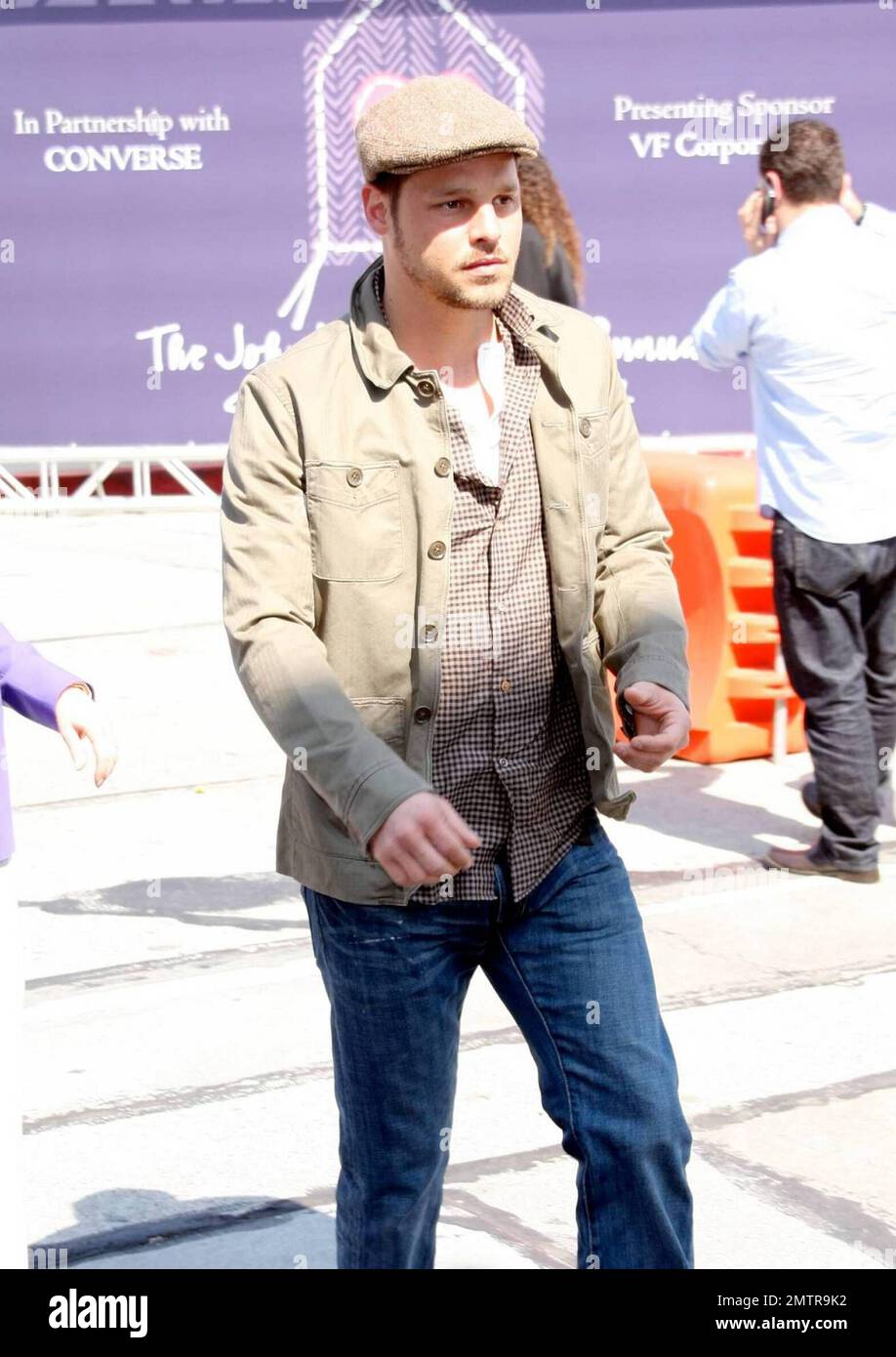 Actor Justin Chambers attends the 7th Annual Stuart House Benefit. Los ...