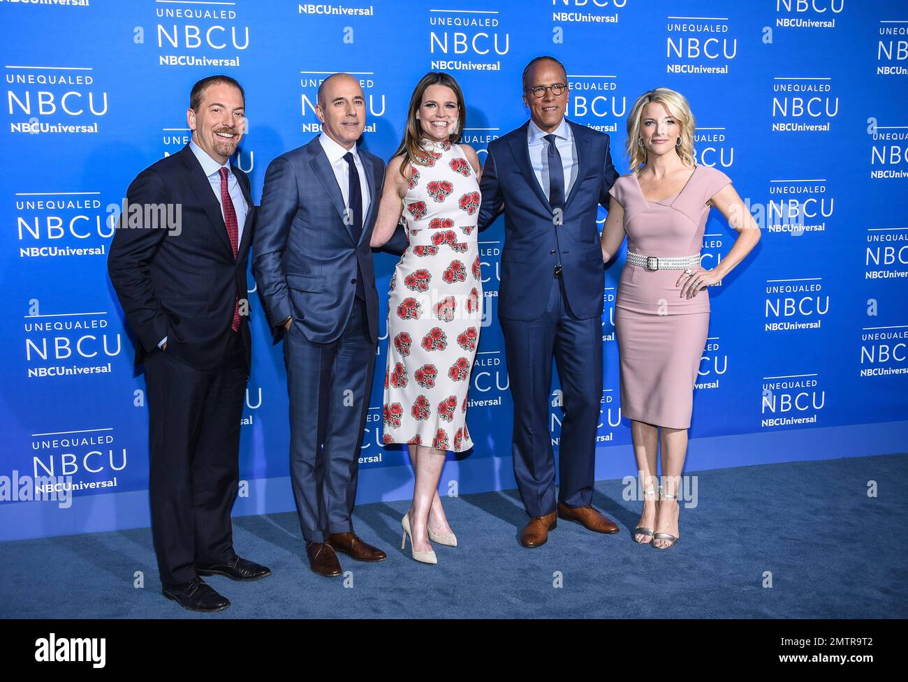 Nbc News Journalists From Left Chuck Todd Matt Lauer Savannah