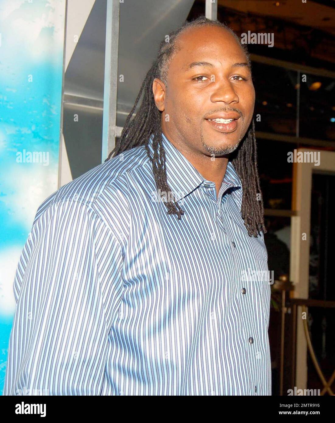 Lennox Lewis attends 54 Below at Studio 54 hosted by Golden Boy Oscar ...