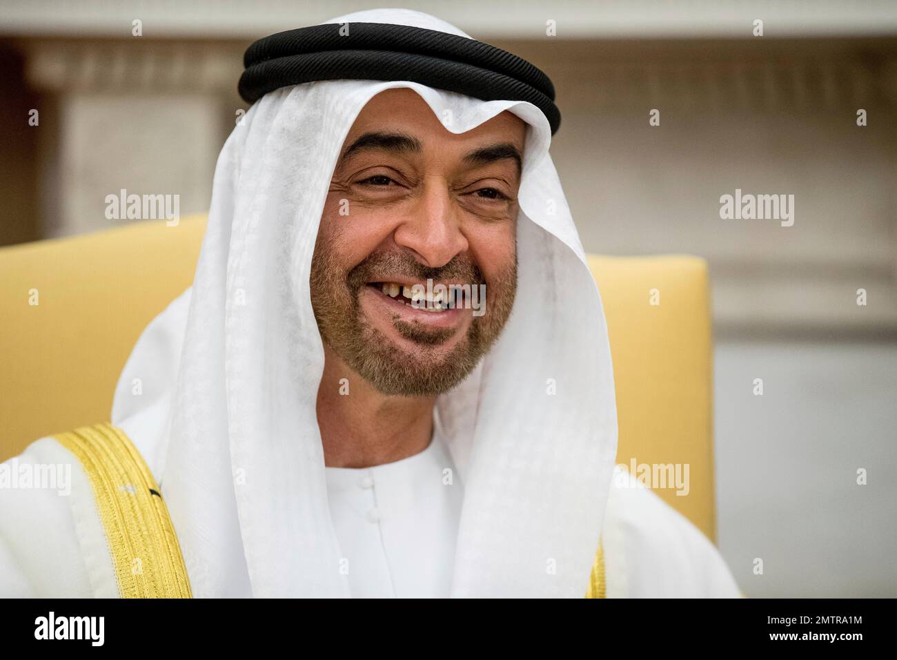 Abu Dhabi's Crown Prince Sheikh Mohammed bin Zayed Al Nahyan meets with ...