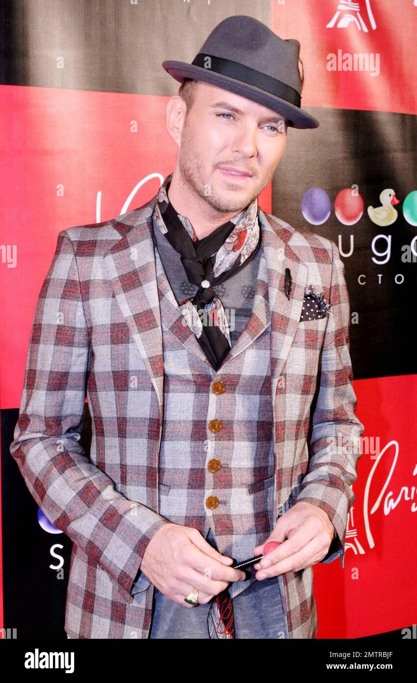 Matt Goss poses for photographers at the grand opening of the Sugar ...