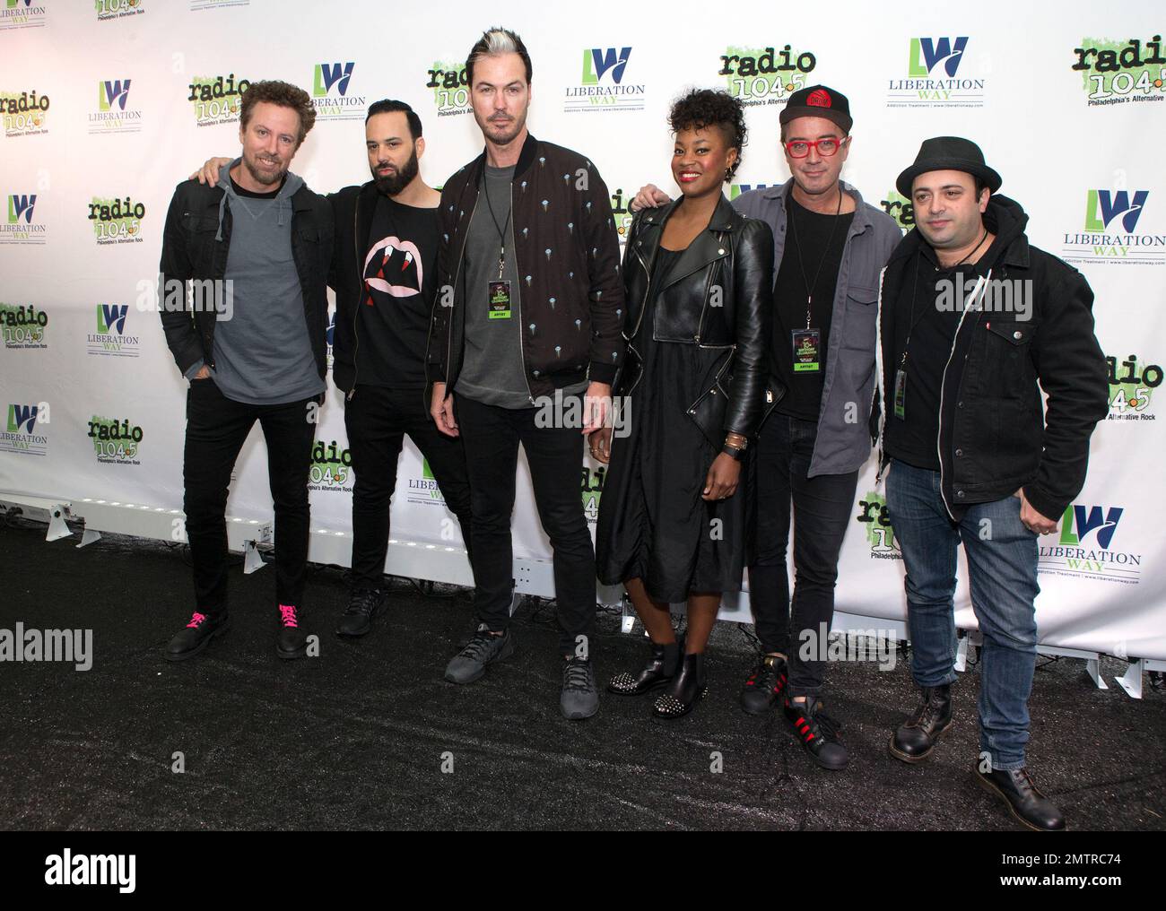 Joseph Karnes, from left, Jeremy Ruzumna, Michael Fitzpatrick, Noelle Scaggs, John Wicks and ...