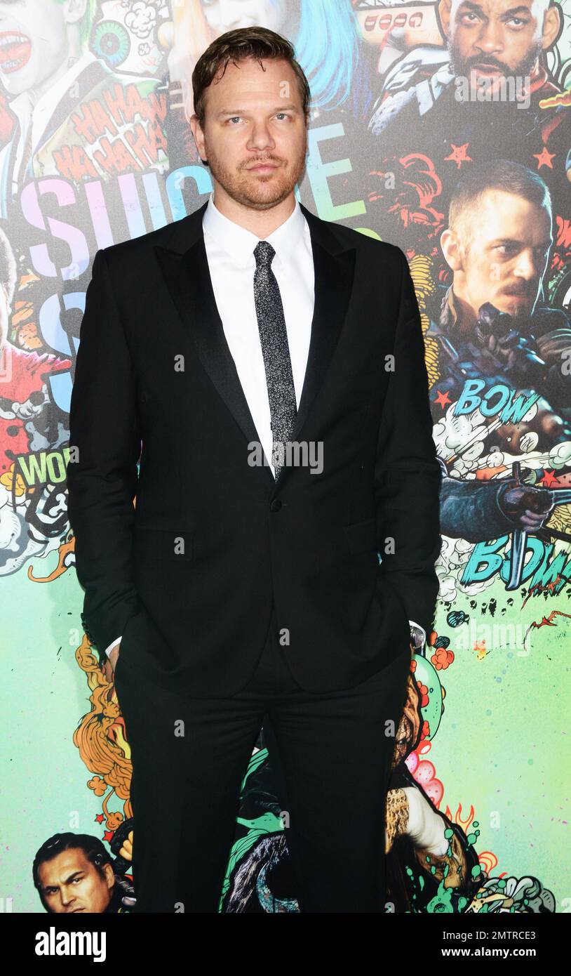 Jim Parrack arrives at the DC 'Suicide Squad' premiere. Directed by ...