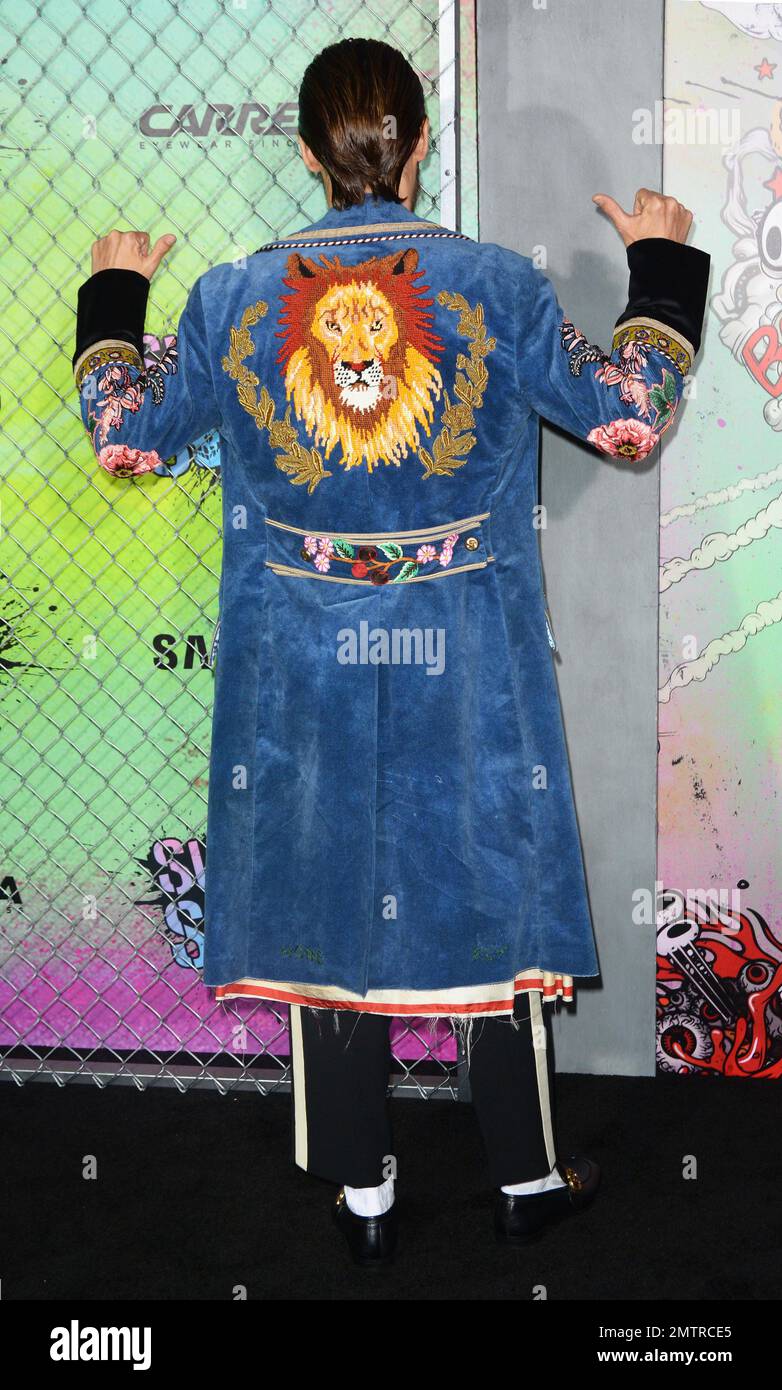 Jared Leto arrives at the DC 'Suicide Squad' premiere. Directed by ...