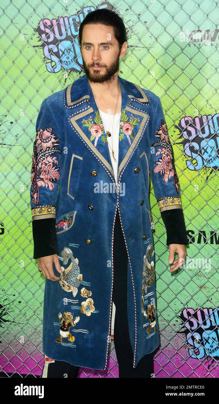 Jared Leto arrives at the DC 'Suicide Squad' premiere. Directed by ...