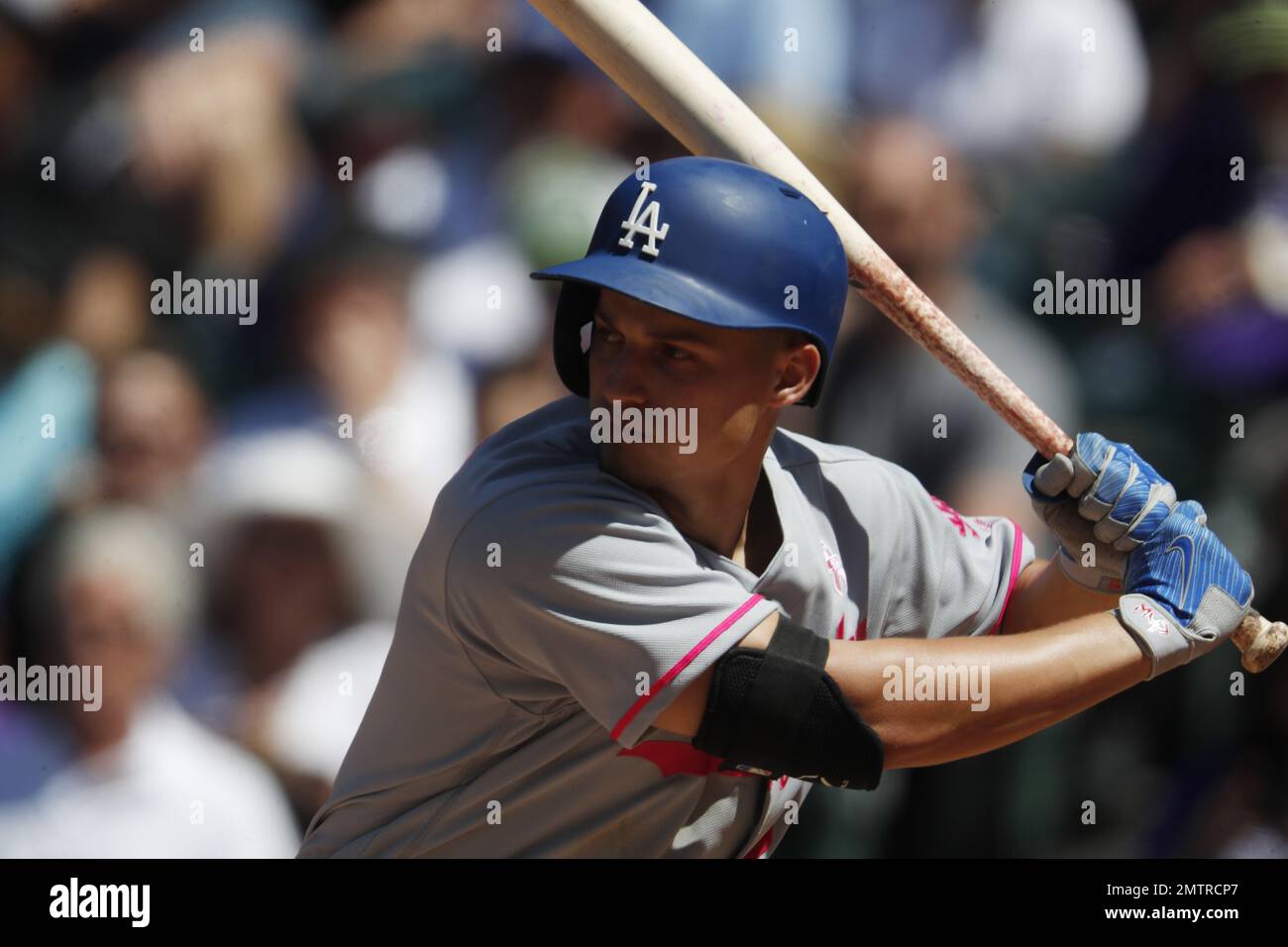 Los Angeles Dodgers shortstop Corey Seager (5) in the fifth inning of a ...