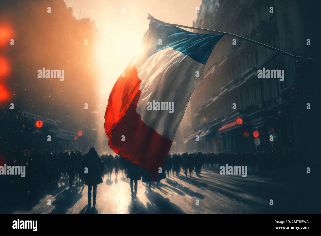 Protests in france hi-res stock photography and images - Alamy