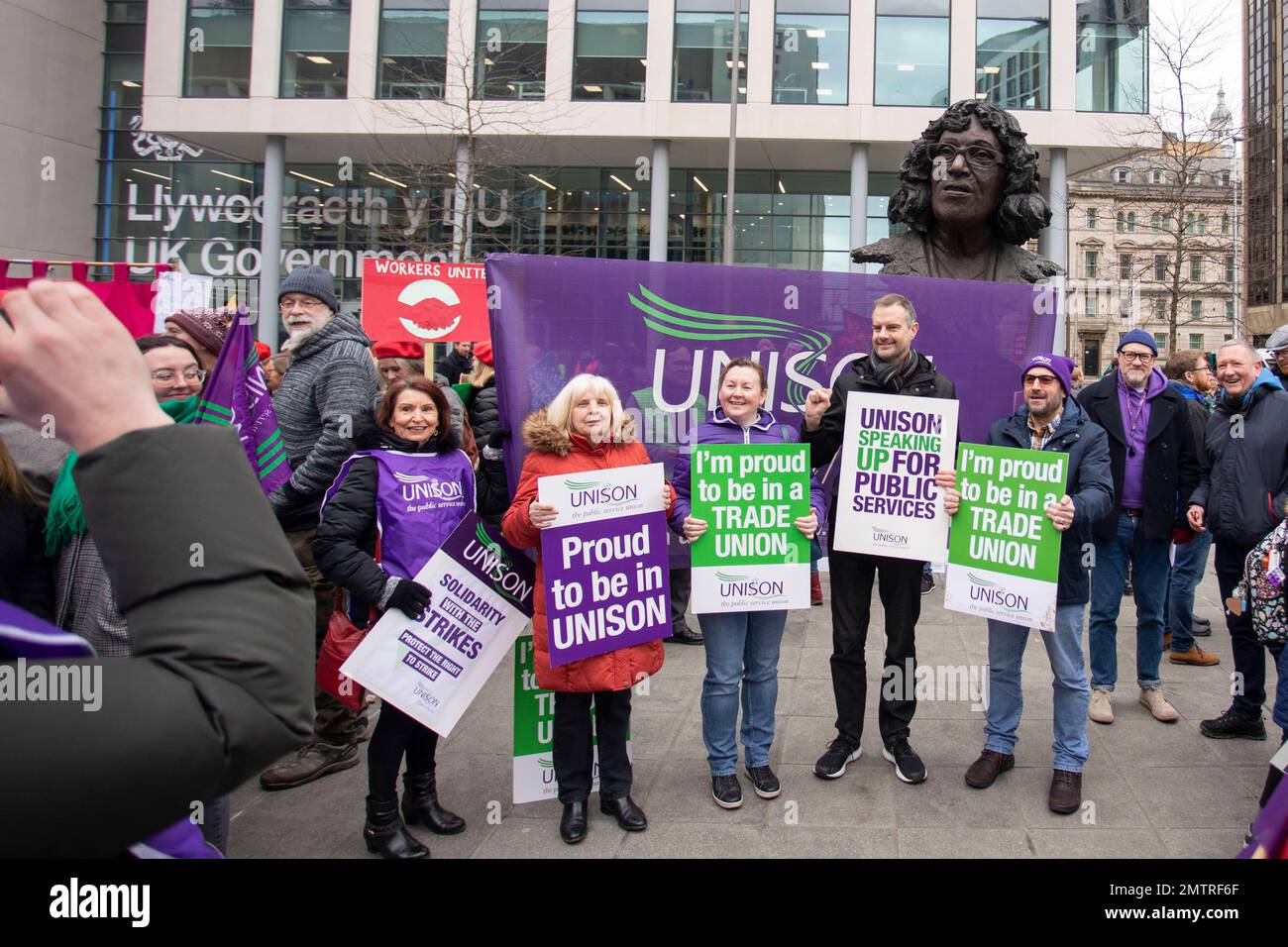 Unison members over hi-res stock photography and images - Alamy