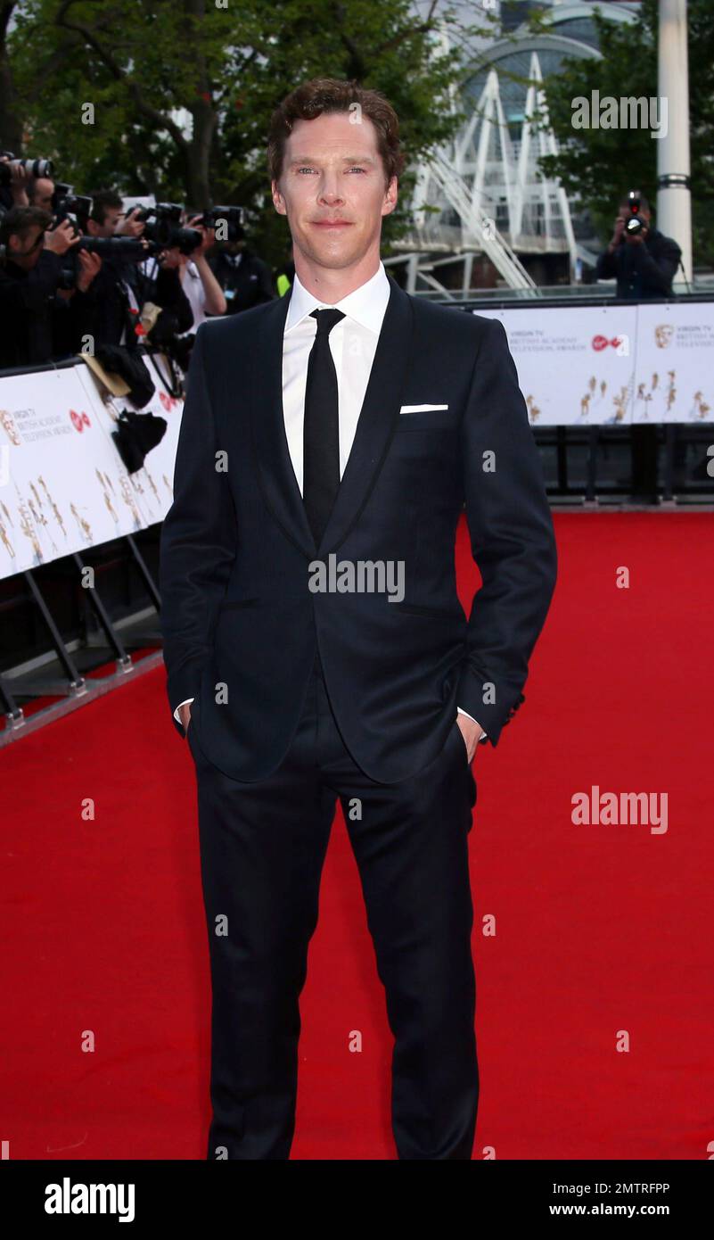 Actor Benedict Cumberbatch poses for photographers upon arrival to the ...