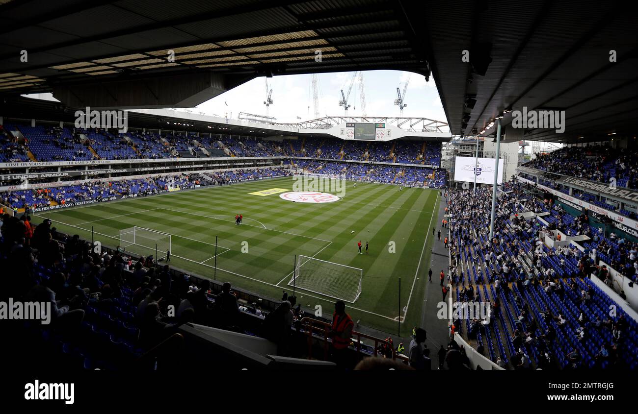 A view from inside the stadium ahead of the English Premier League ...