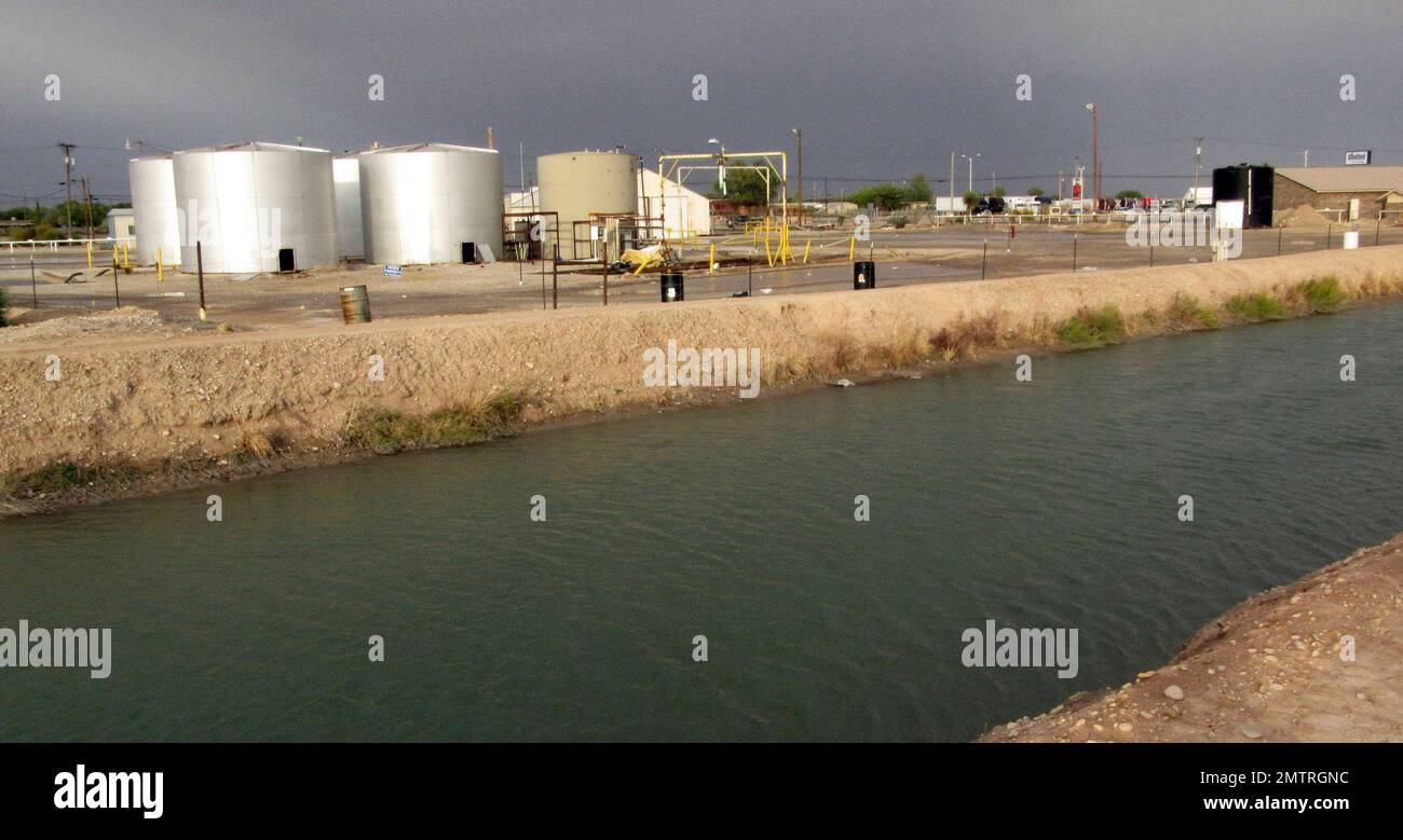 FILE - In this Oct. 28, 2009, file photo, empty water tanks sit at the ...