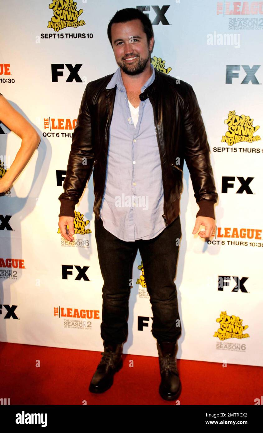 Rob McElhenney at FX's "It's Always Sunny In Philadelphia" Season Seven ...