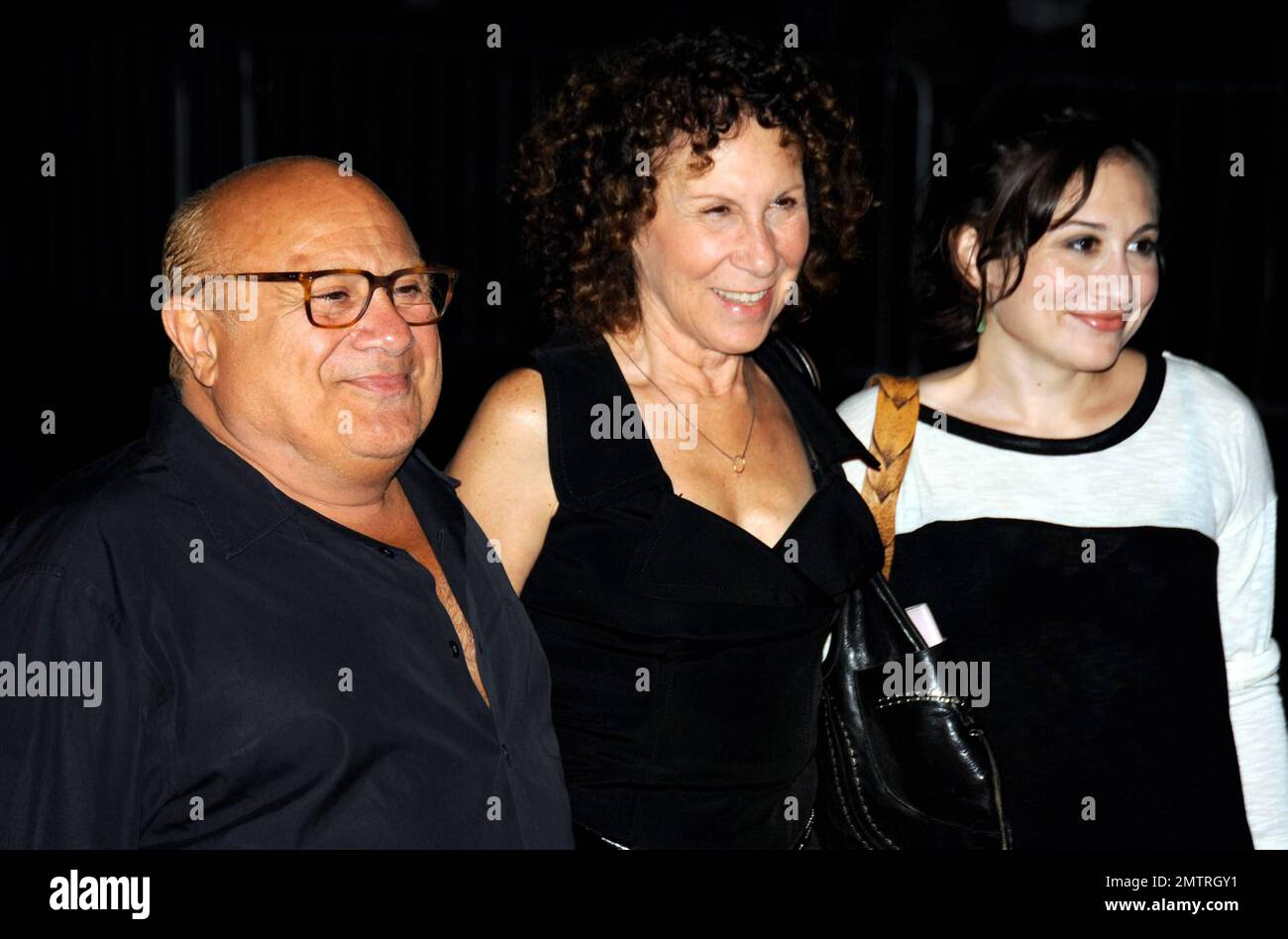 Danny DeVito, wife Rhea Perlman, and daughter Lucy DeVito at FX's "It's ...