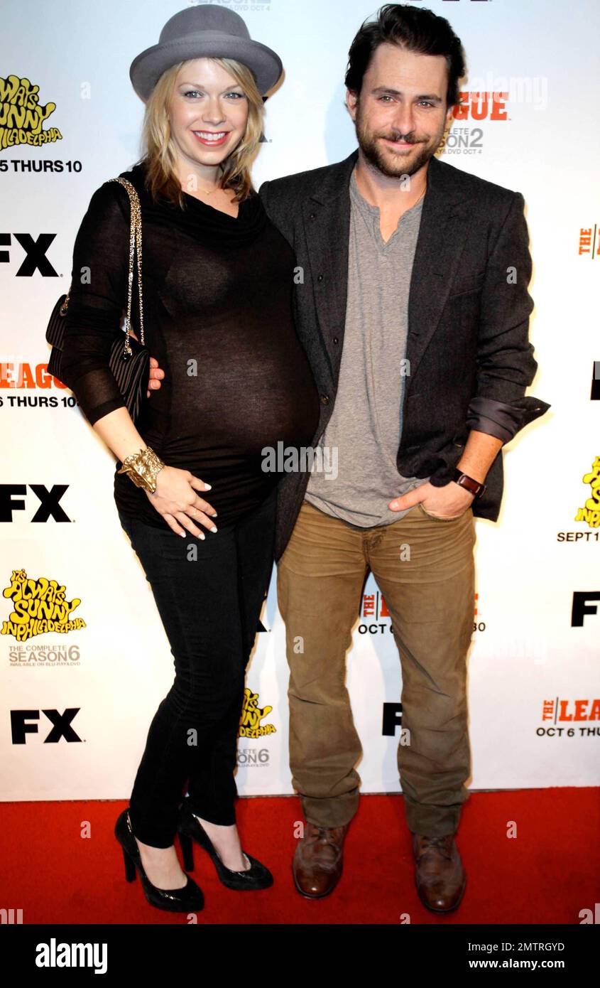 Mary Elizabeth Ellis and Charlie Day at FX's "It's Always Sunny In ...