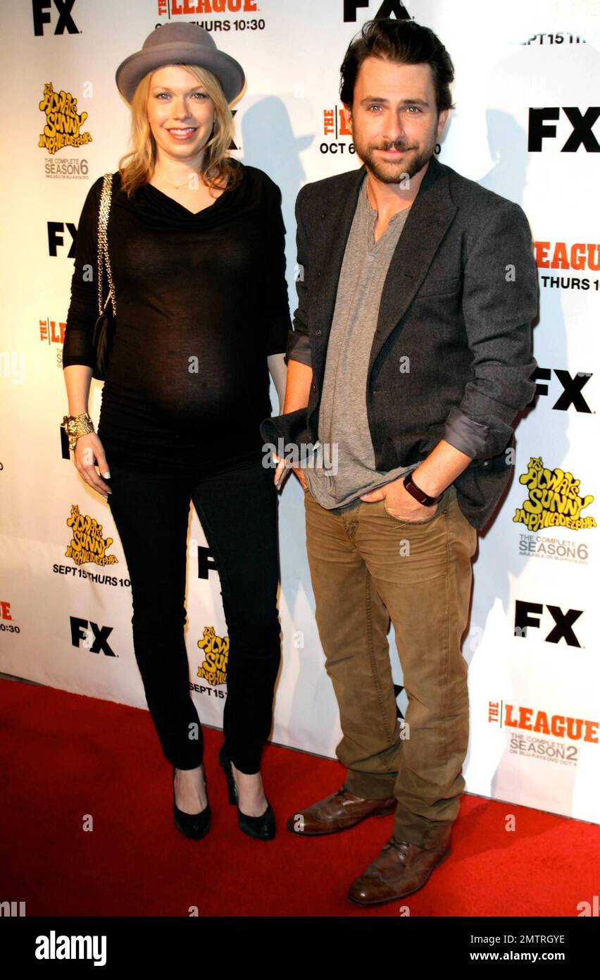Mary Elizabeth Ellis and Charlie Day at FX's "It's Always Sunny In ...