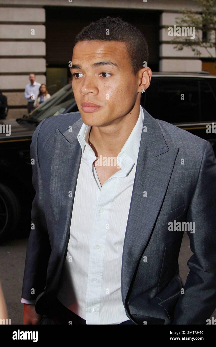 Jermaine Jenas arriving at the Sunset Boulevard Fundraiser held at The ...