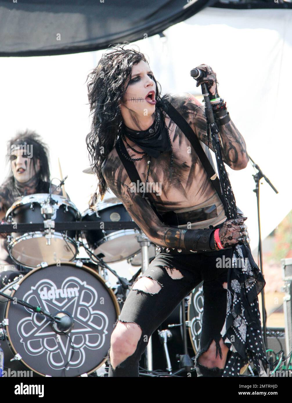 Black Veil Brides perform at the Sunset Strip Music Festival in West ...