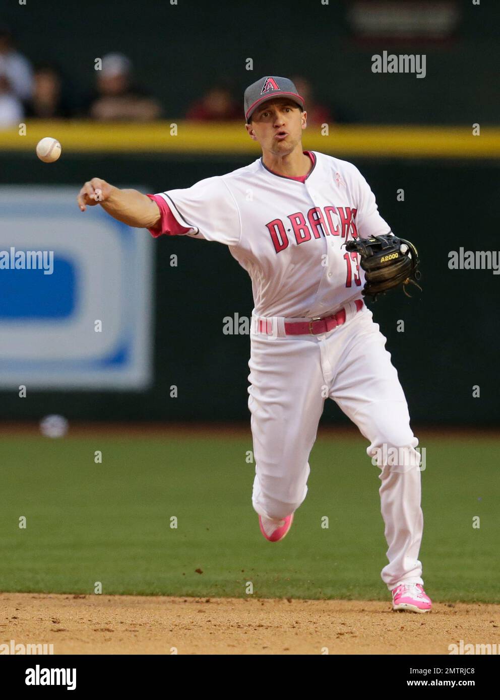 Arizona Diamondbacks shortstop Nick Ahmed (13) in the first inning ...