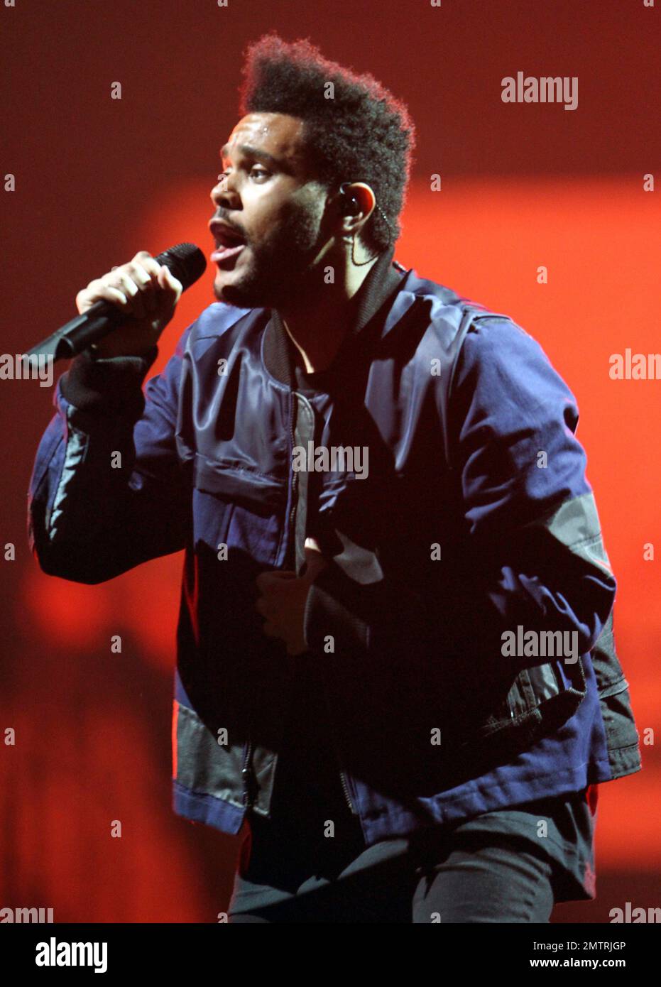 The Weeknd performs at Philips Arena on Saturday, May 13, 2017, in ...