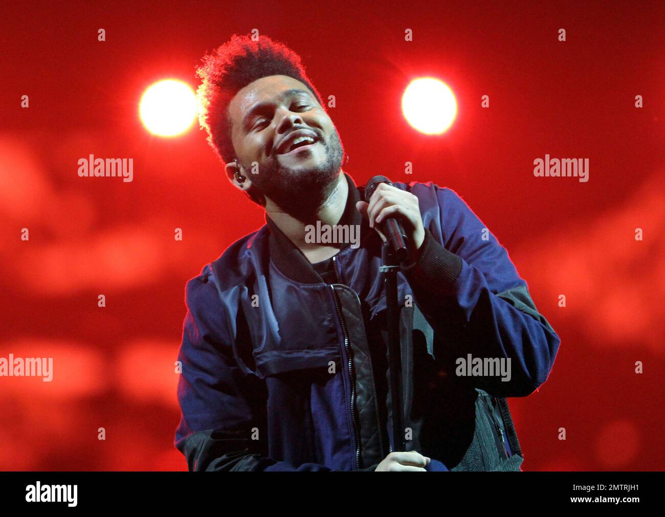 The Weeknd performs at Philips Arena on Saturday, May 13, 2017, in ...