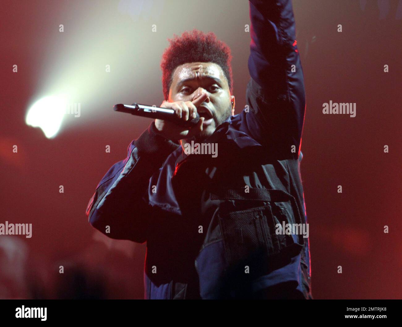 The Weeknd performs at Philips Arena on Saturday, May 13, 2017, in ...