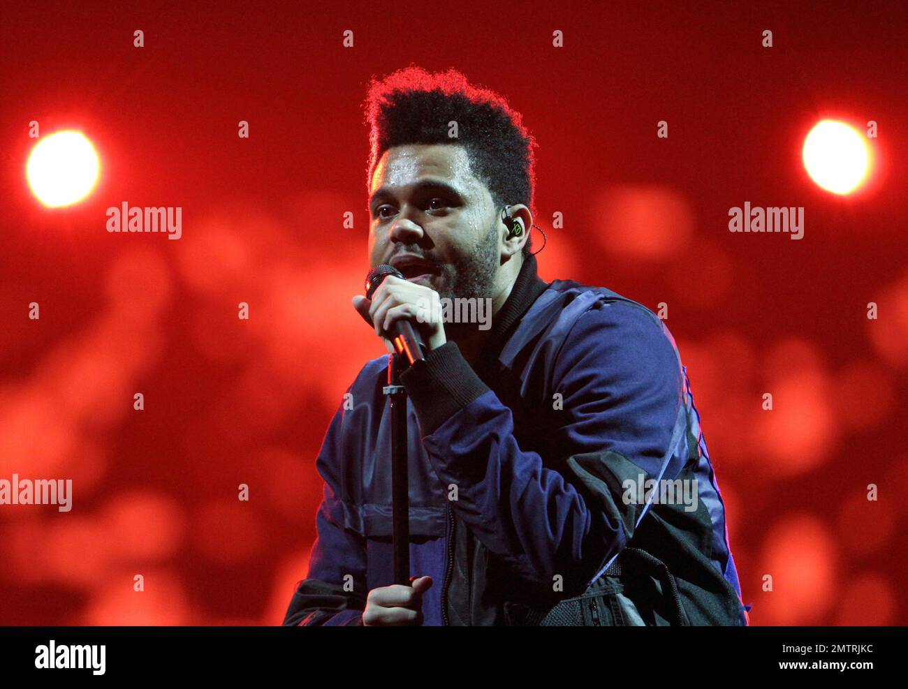 The Weeknd performs at Philips Arena on Saturday, May 13, 2017, in ...