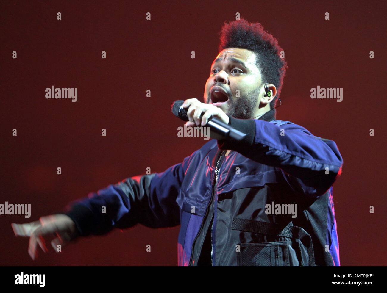 The Weeknd performs at Philips Arena on Saturday, May 13, 2017, in ...