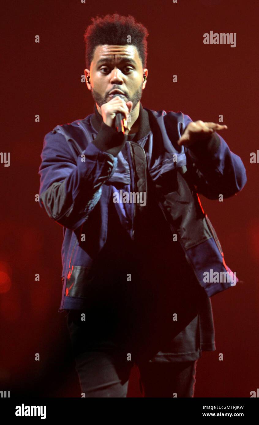 The Weeknd performs at Philips Arena on Saturday, May 13, 2017, in ...