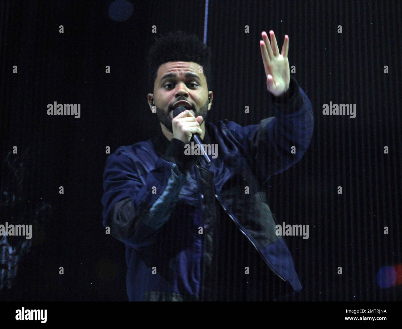 The Weeknd performs at Philips Arena on Saturday, May 13, 2017, in ...