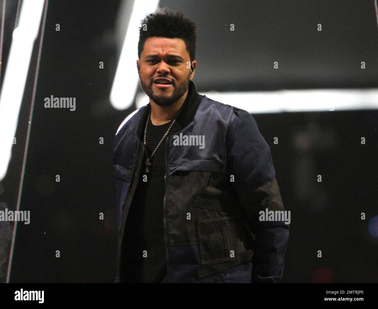 The Weeknd performs at Philips Arena on Saturday, May 13, 2017, in ...