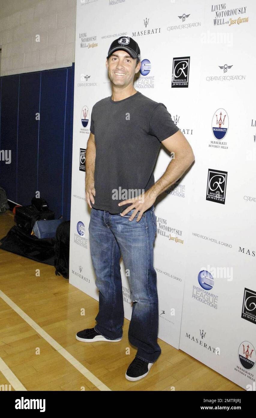 Actor Jay Harrington takes part in The E League's Super Saturday ...