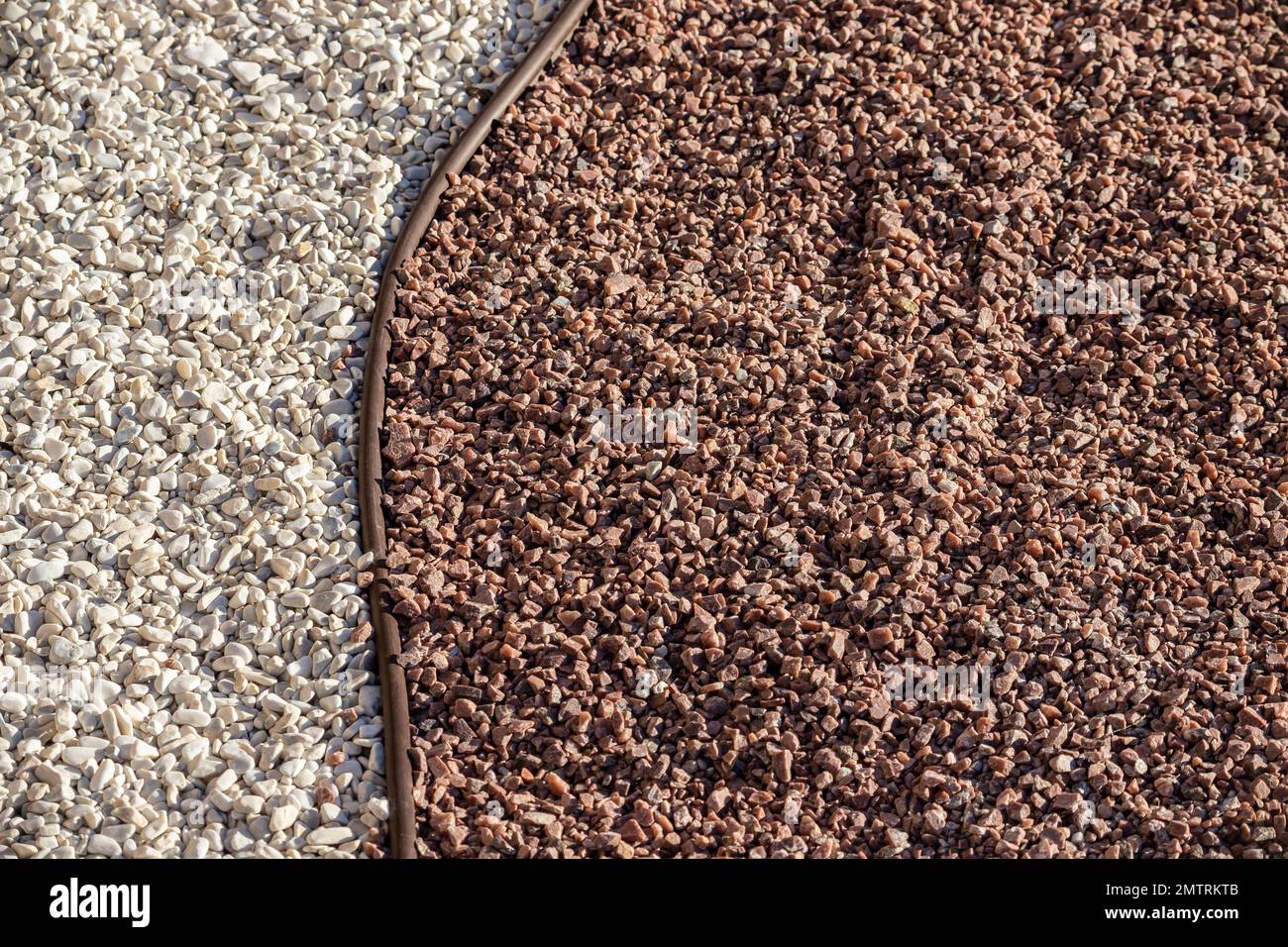small bright pebbles and gravel as background or texture Stock Photo ...