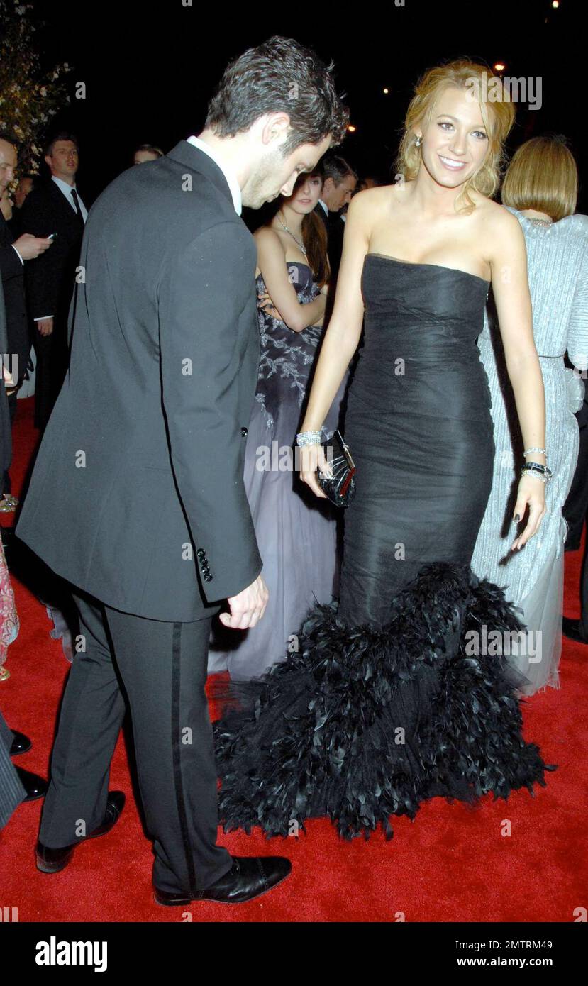 Blake Lively and Penn Bradley attend the Superheroes FAshion and ...