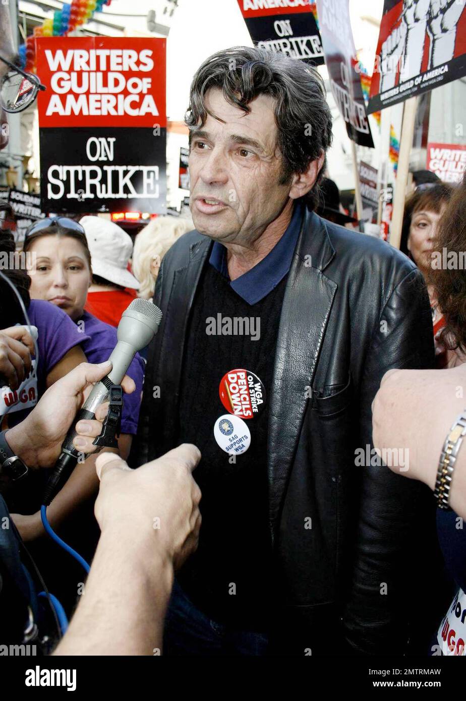 The Teamsters, SAG and other unions showed their solidarity with the ...