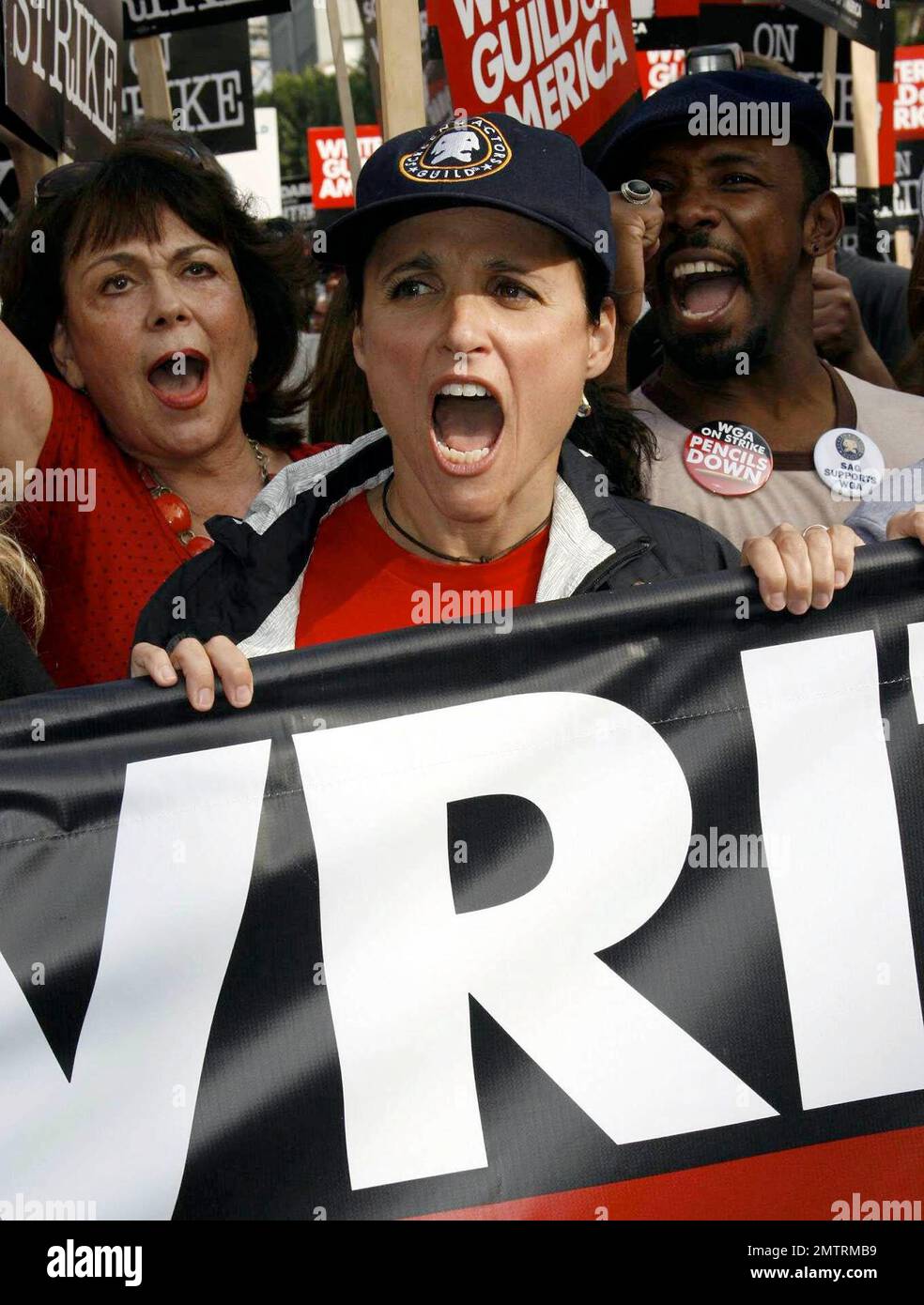 The Teamsters, SAG and other unions showed their solidarity with the ...