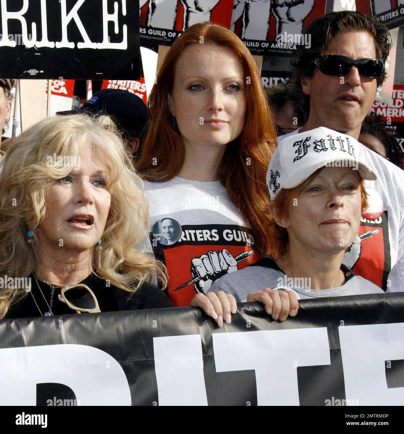 The Teamsters, SAG and other unions showed their solidarity with the ...