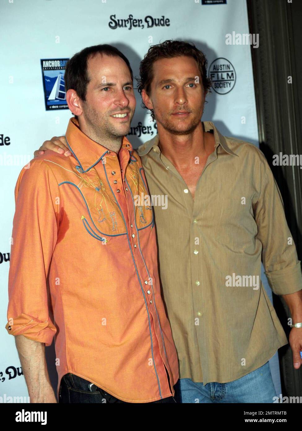 Matthew McConaughey and SR Bindler attend the premiere at Austin's ...
