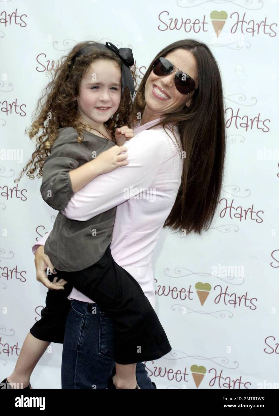 Actress Soleil Moon Frye and her daughter attend the grand opening of ...