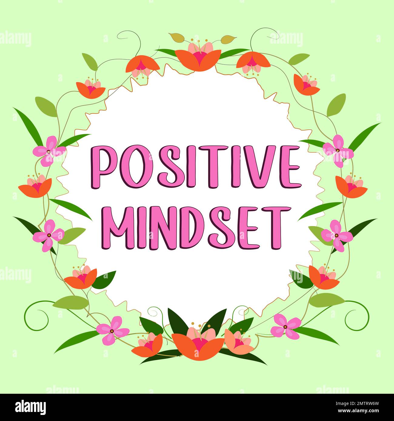 Inspiration showing sign Positive Mindset. Business showcase mental and ...