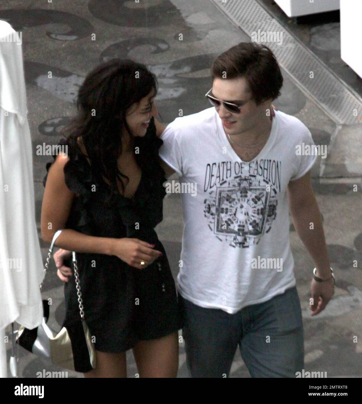 Ed Westwick Smiling Gossip Girl