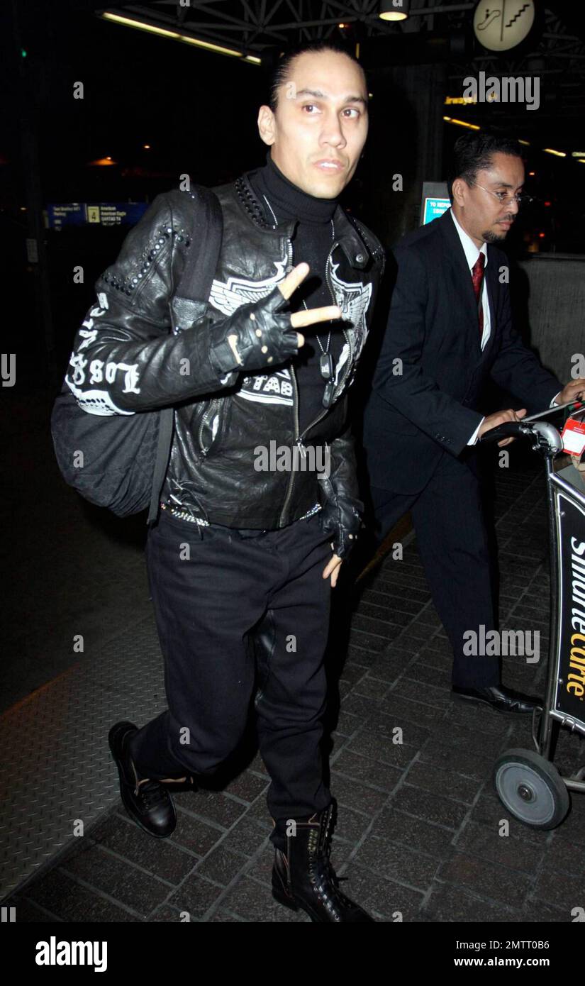 Member of the award-winning group The Black Eyed Peas, rapper Taboo ...