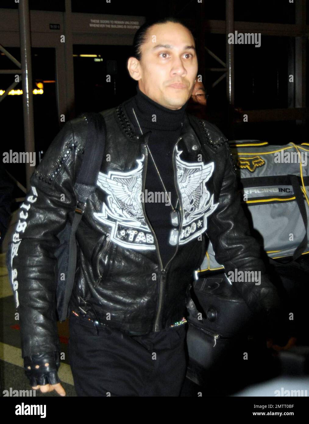 Member of the award-winning group The Black Eyed Peas, rapper Taboo ...