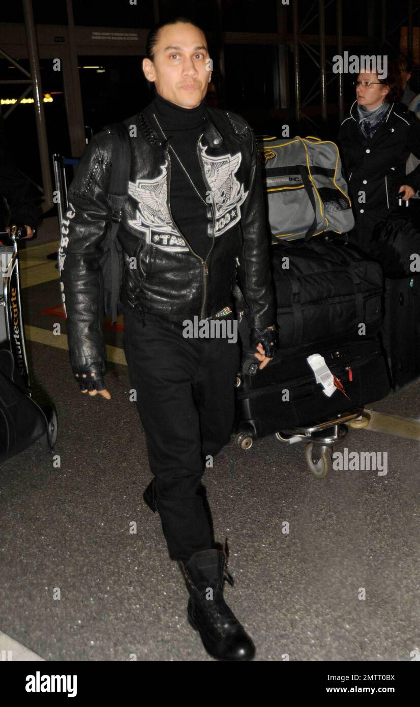 Member of the award-winning group The Black Eyed Peas, rapper Taboo ...