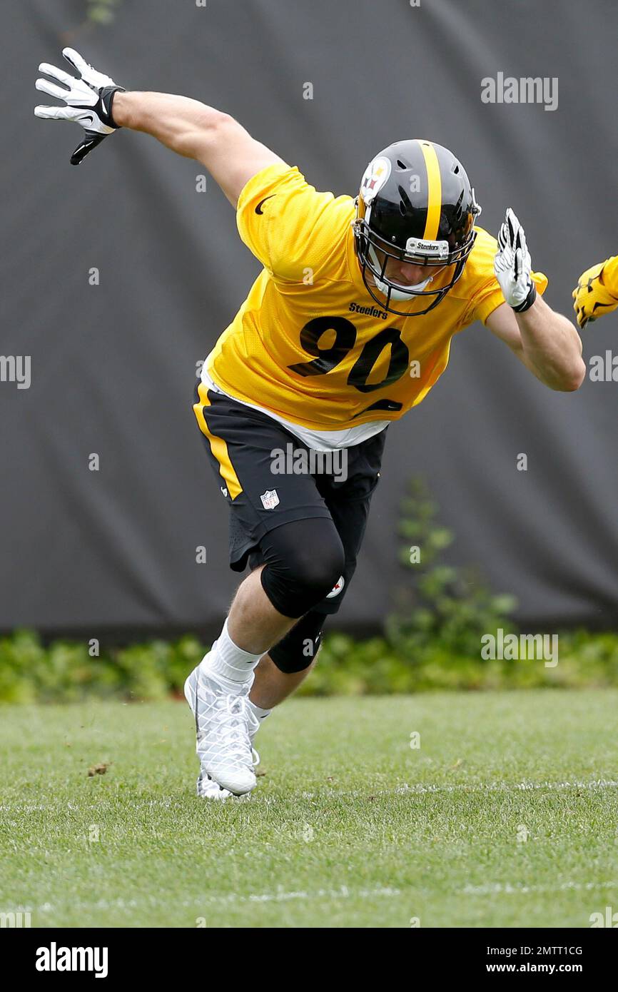 Pittsburgh Steelers first round draft pick linebacker T.J. Watt (90 ...